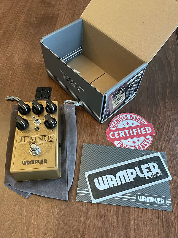 Wampler Tumnus Deluxe 2010s - Gold | Reverb