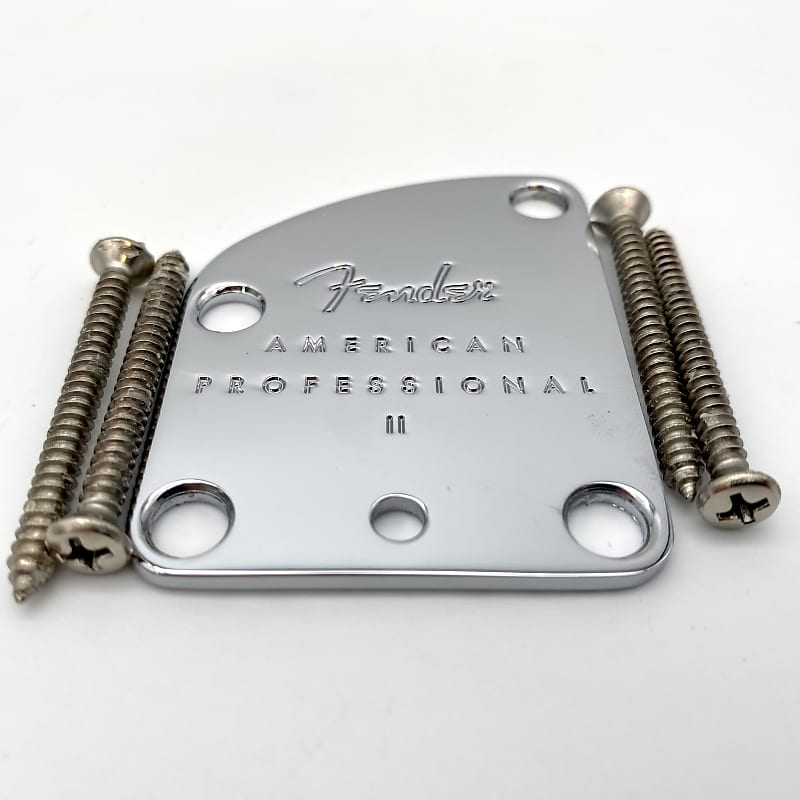 Fender American Professional II Contour Neck Plate Mint 23093 | Reverb