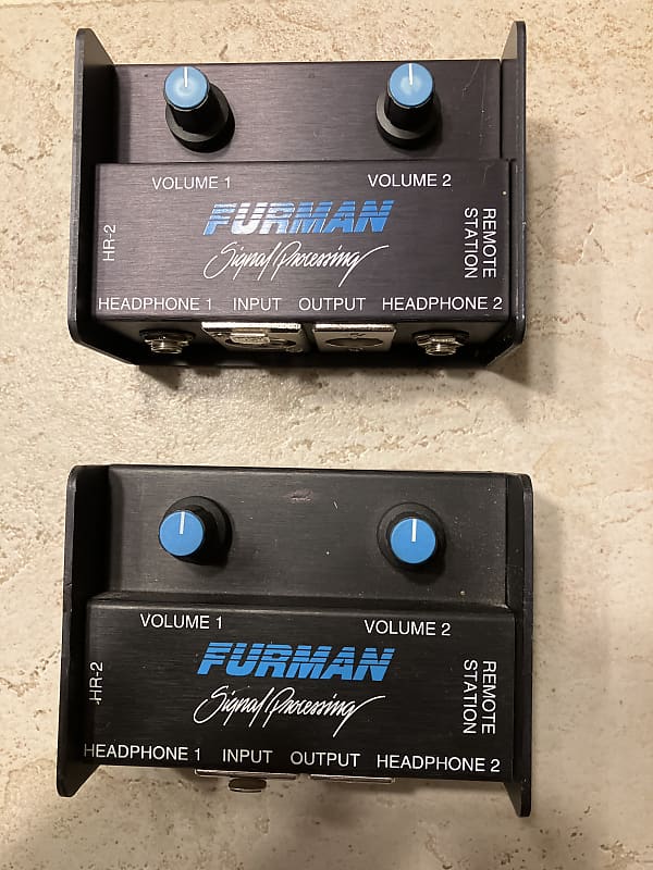 Furman HR2 headphone remote station 2000s - Black | Reverb
