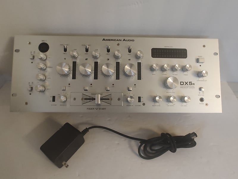 American audio Dx5r Early 2000's rotary dj mixer rare - Brush | Reverb
