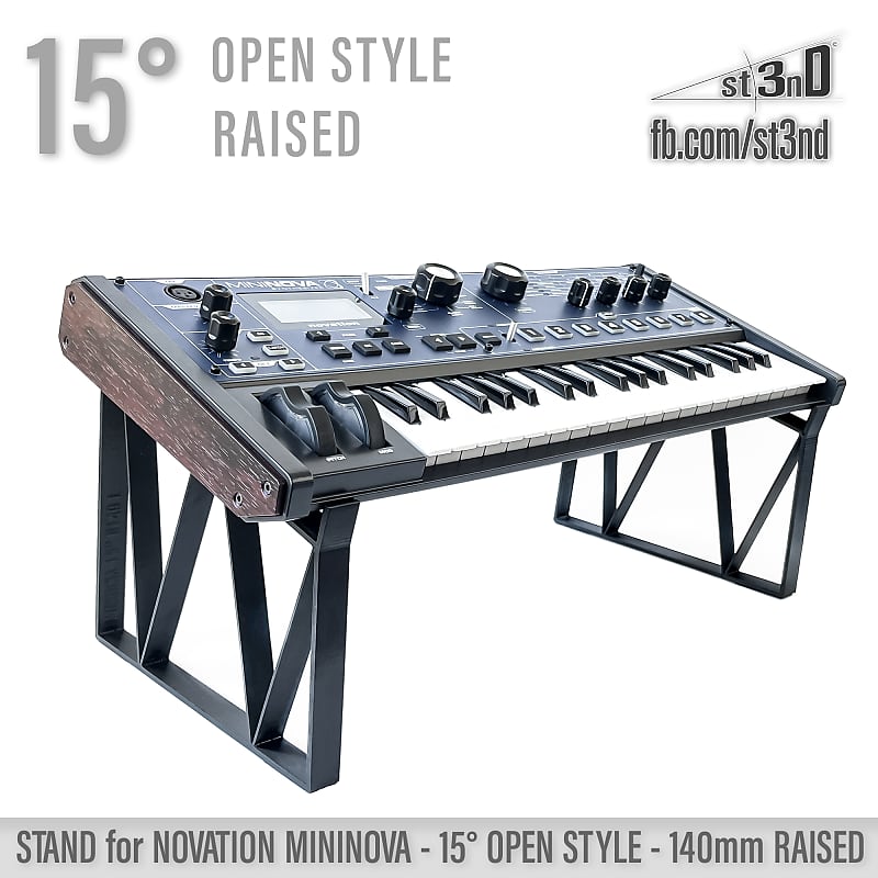 STAND for NOVATION MININOVA - 15° - Raised 140mm - Open | Reverb UK