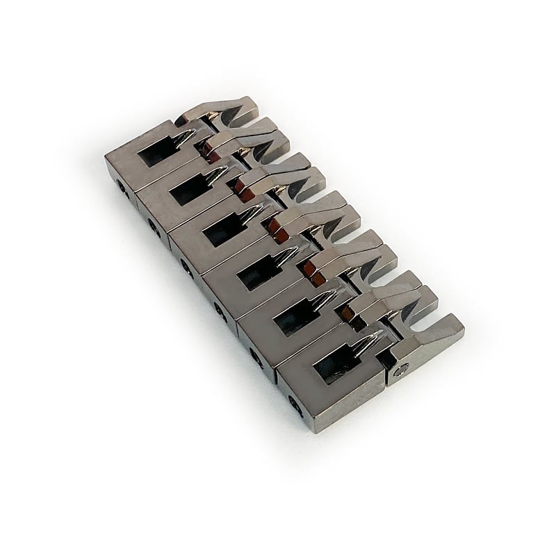 Genuine Floyd Rose FRX Bridge Saddles - Black Nickel | Reverb