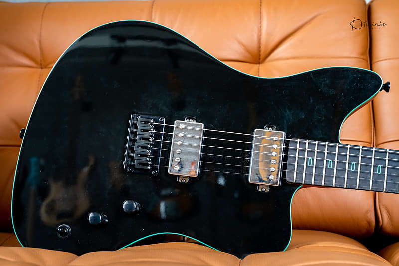 PJD Guitars St.John Custom 2022 - Gloss Black with Matching | Reverb