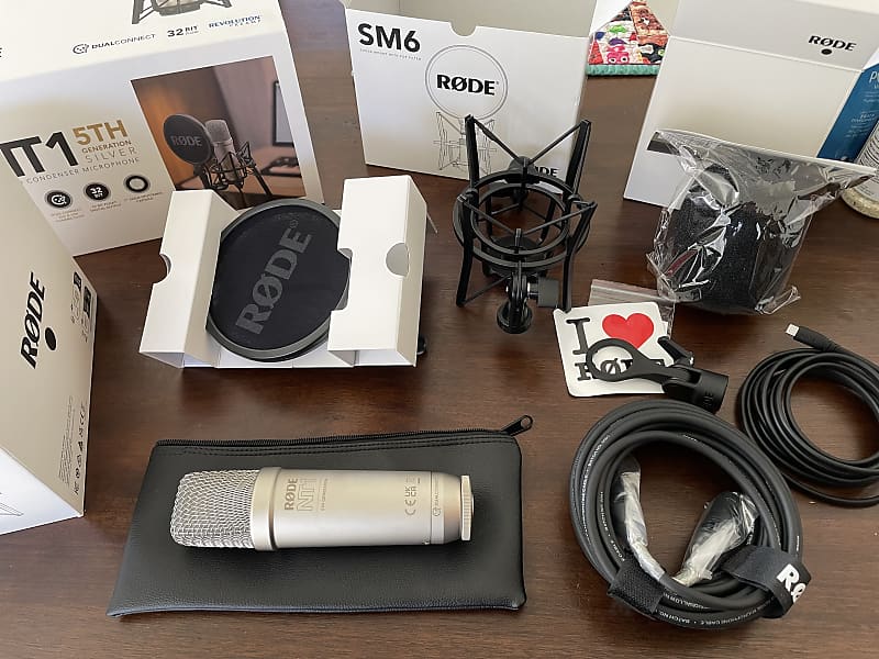 RODE NT1 5th Generation 2023 - Silver | Reverb