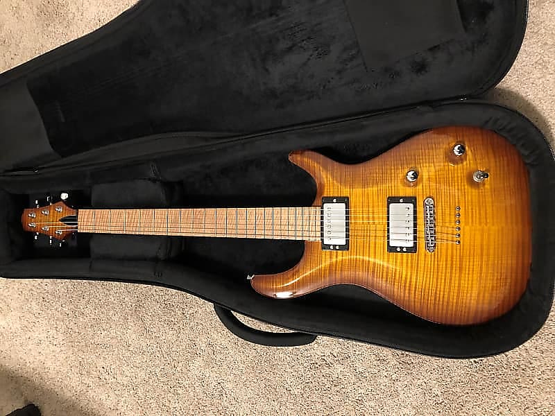 Carvin Kiesel CT6 Master Grade Flamed Top Beryllium Pickups | Reverb