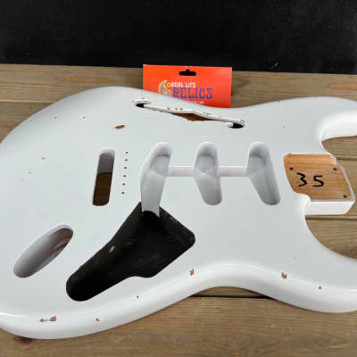 Real Life Relics Thinline F Hole Strat® Stratocaster® Body | Reverb