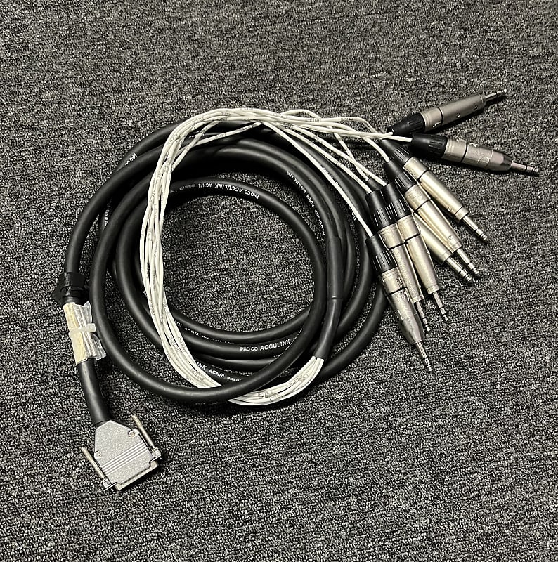 ProCo Acculink ACN/8 DB25 to Female XLR 8 Channel 15' Snake | Reverb