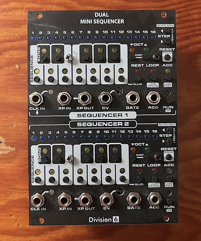 Division 6 Dual Mini Sequencer | Reverb