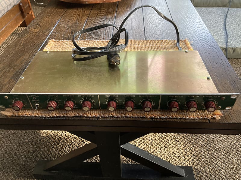Furman PQ3 Parametric EQ Green Face Vintage 1970's Rare Bob | Reverb