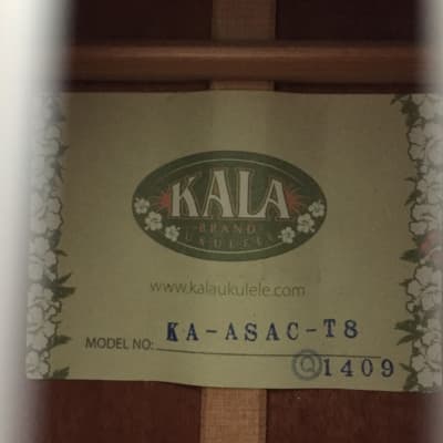 Kala KA-ASAC-T8 8 String Tenor Ukulele With Case | Reverb