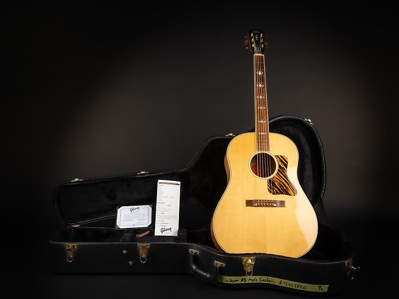 2015 Gibson Custom Shop AJ Advanced Jumbo Maple Custom - | Reverb