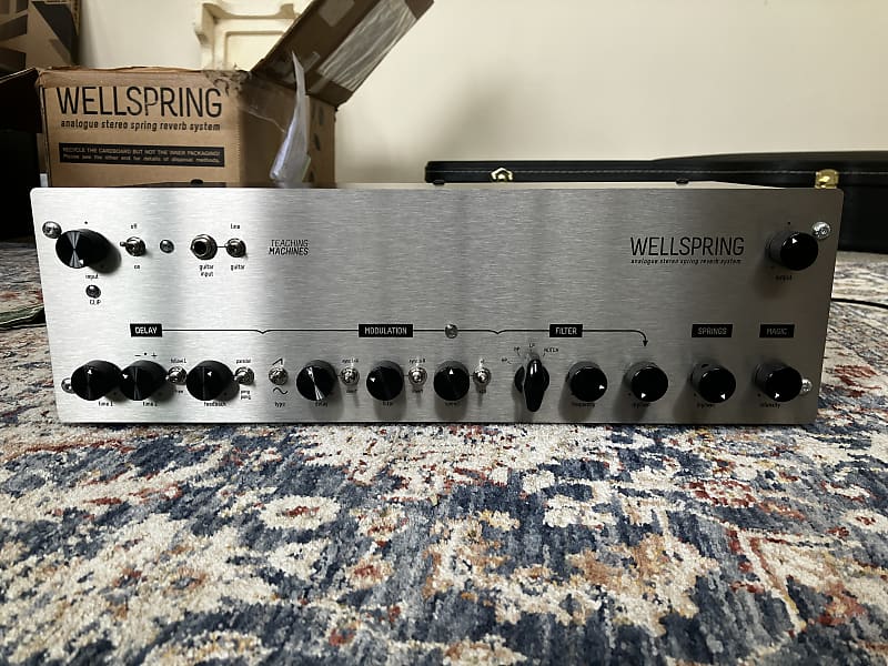 Teaching Machines Wellspring Stereo Spring Reverb | Reverb