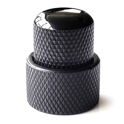 Dual Concentric Metal Control Knobs - Black | Reverb