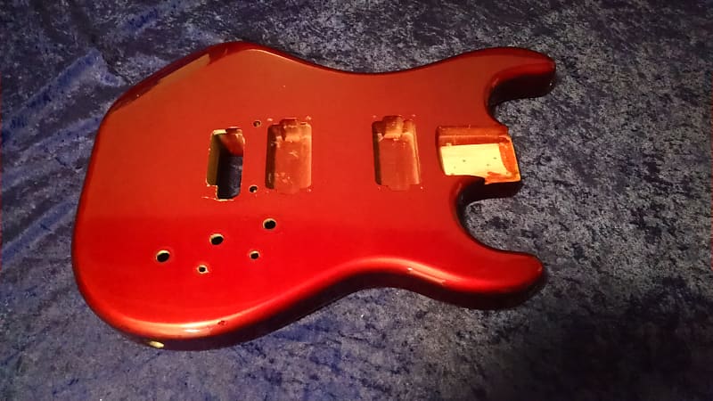 1988 Kramer Pacer Imperial Red Body Alder | Reverb