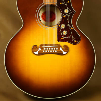 Gibson SJ-200 12 String Honeyburst Acoustic Guitar J-200 | Reverb
