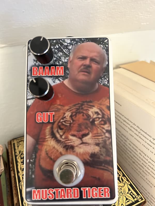 Sparkbox FX Mustard Tiger Treble Boost | Reverb