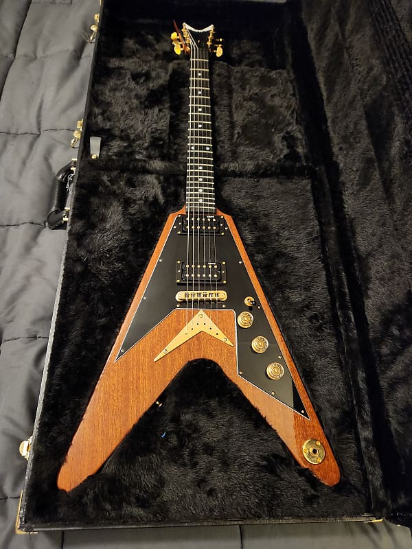 Dean V Pickguard Custom Shop 2020 -USA Natural | Reverb