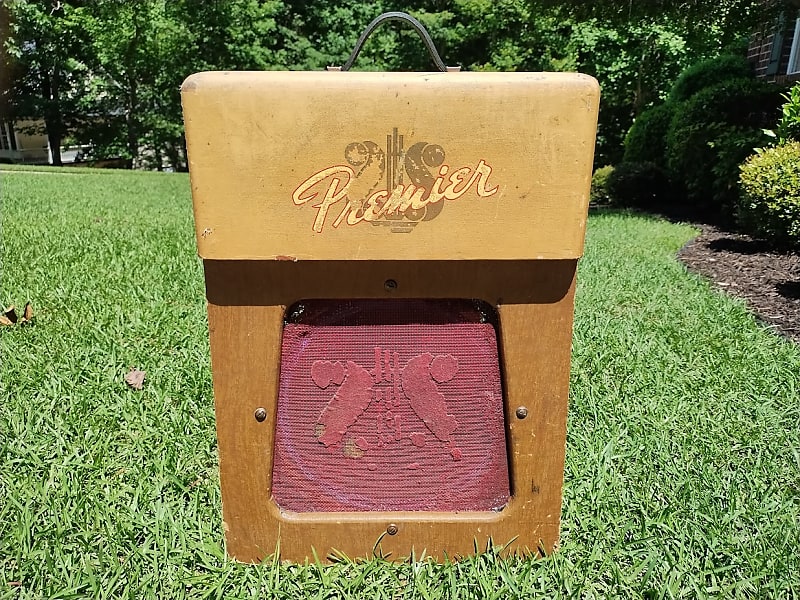 Vintage 1953 Premier Model 120 Tube Guitar Amplifier - | Reverb