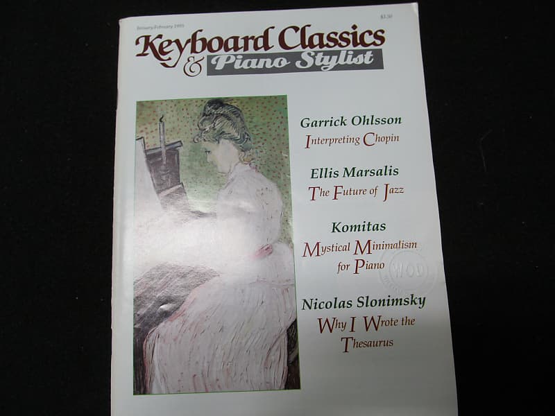 Keyboard Classics& Piano Stylist Magazine January/February | Reverb