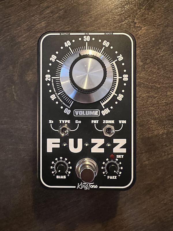 King Tone Guitar FUZZ 2022 - Black V.2 | Reverb