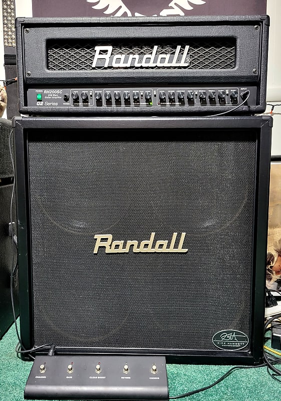 Randall RH200SC G2 + Randall KH412 Signature Half Stack | Reverb