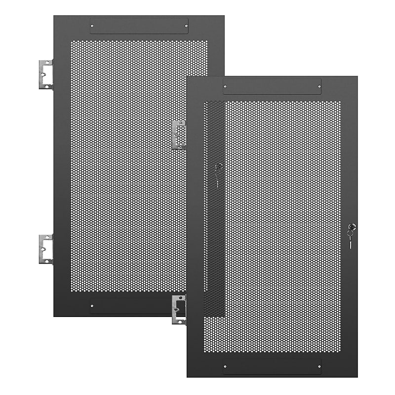 STRK-DS21U | Vented Server Rack Doors, for STRK-M21U Steel | Reverb