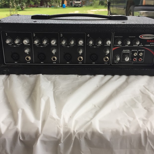 Harbinger HA60 4 channel mixer | Reverb