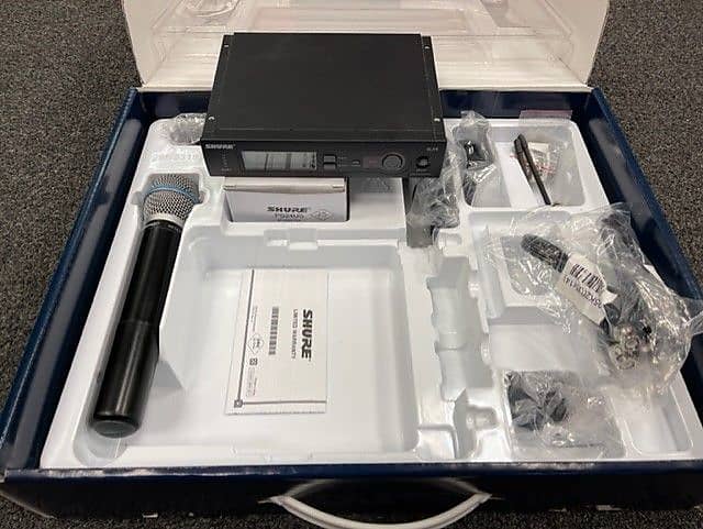 Shure SLX24/BETA87A Handheld Wireless Microphone (Las Vegas, | Reverb