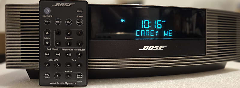 Bose Wave Radio III & Remote Control (NO CD PLAYER) #0057AE | Reverb