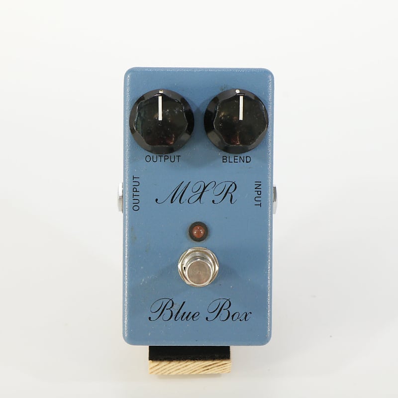 MXR Blue Box Script Logo Octave Fuzz (Early Reissue) | Reverb UK