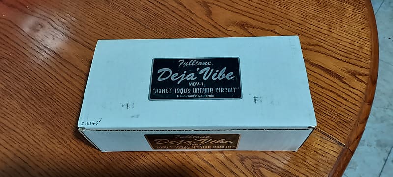 Fulltone Deja Vibe MDV-1 Box and Power Supply only | Reverb