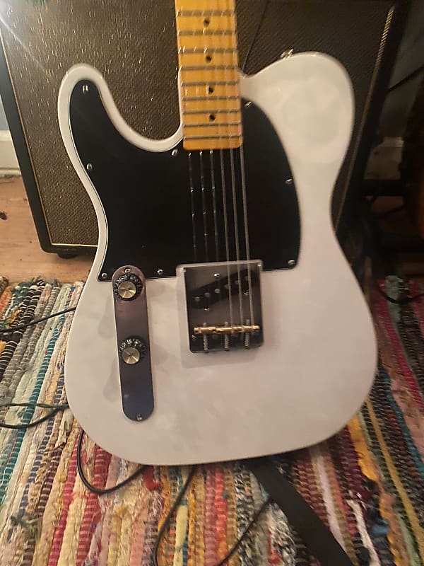 Custom Made Left Handed Telecaster Esquire Style Guitar | Reverb