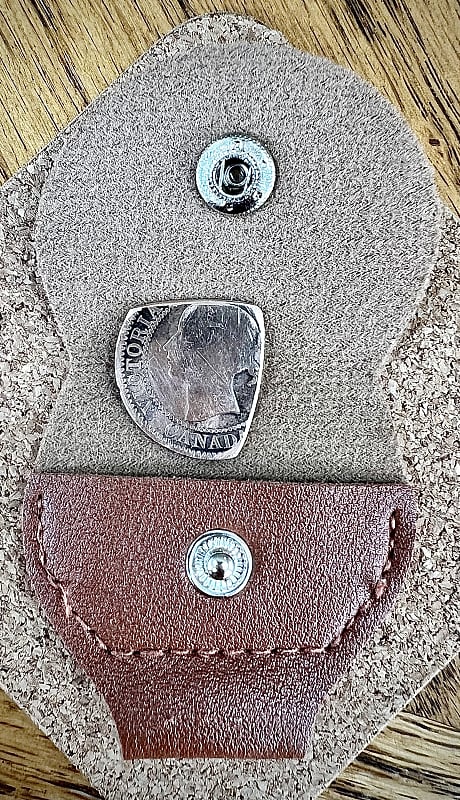 Guitar Pick Made From a 164 year old Canadian Coin | Reverb