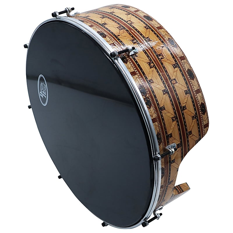 The 16'' Gawharet El Fan Professional Wood Bandir Dof / Daf | Reverb