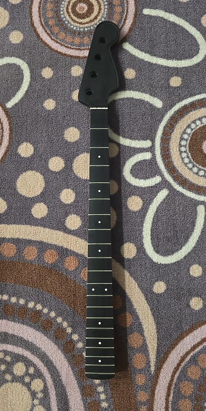 Moses Graphite P bass neck - Matte black | Reverb