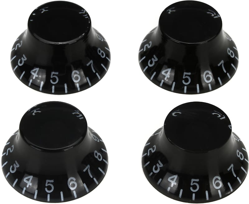 Gibson Accessories Top Hat Knobs - Black (3-pack) Bundle | Reverb