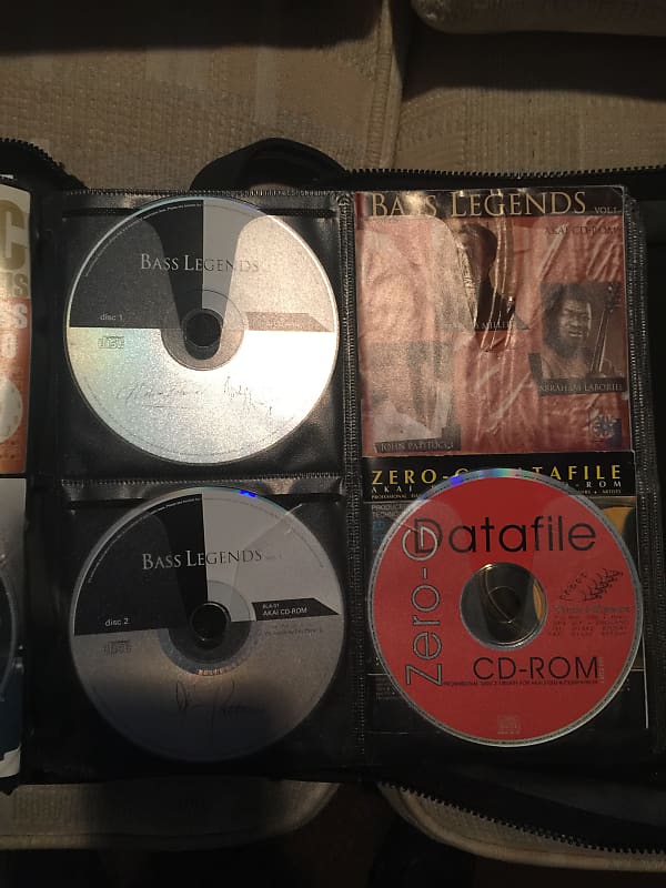 Akai CD Rom Old School Sample Libraries Collection | Reverb