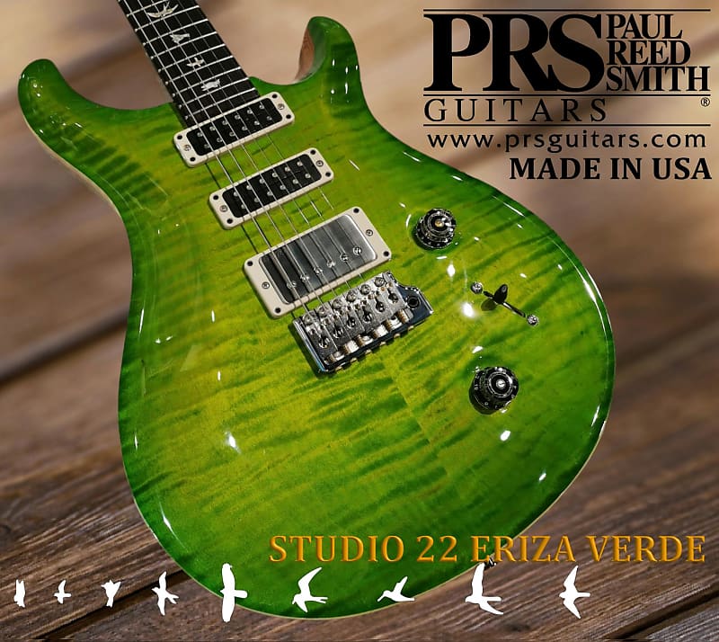 PRS Studio 22 - Eriza Verde Electric guitar | Reverb