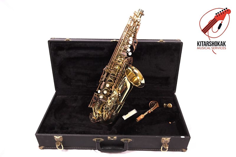Evette Buffet Crampon Alto Sax Saxophone Brass (Eb) + case | Reverb