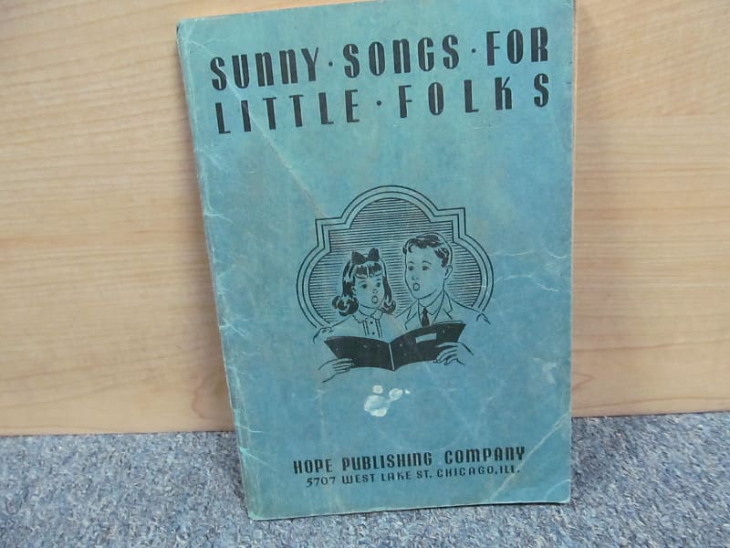 Hope Publishing Co. Sunny Songs for Little Folks Song Book | Reverb