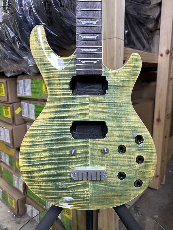 Dean Icon Flame Top HUSK - Faded Denim #70053 | Reverb