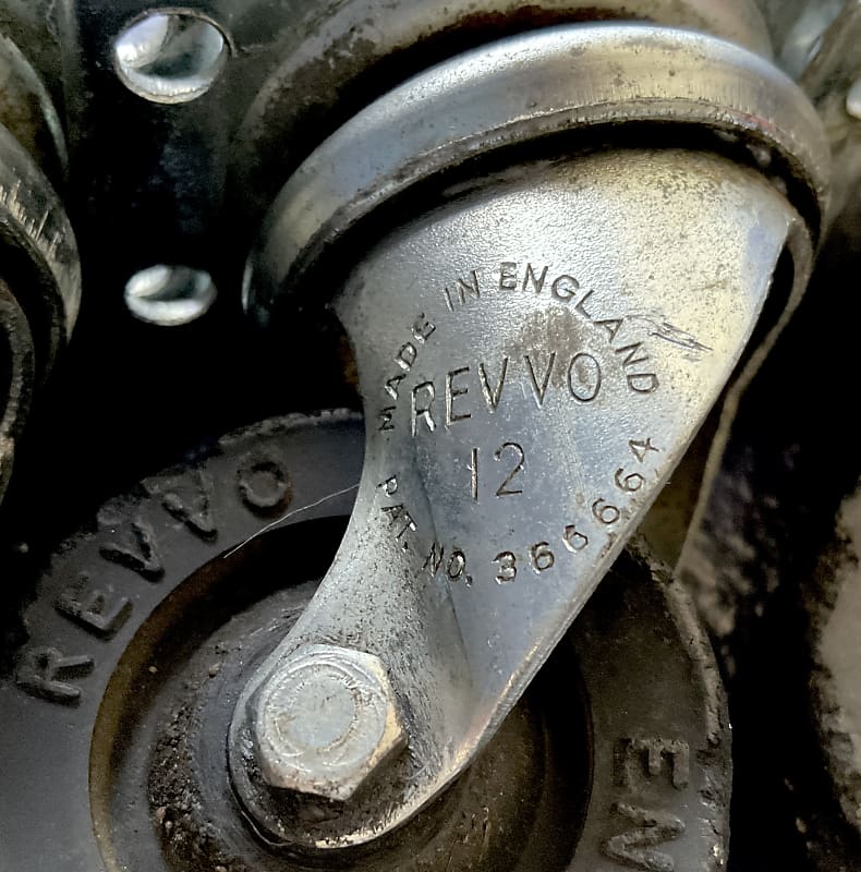 VINTAGE 60'S / 70'S REVVO CASTORS WHEELS - MADE IN UK - SET | Reverb