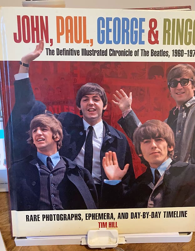 Beatles John, Paul, George & Ringo Book, by Tim Hill 2008 | Reverb