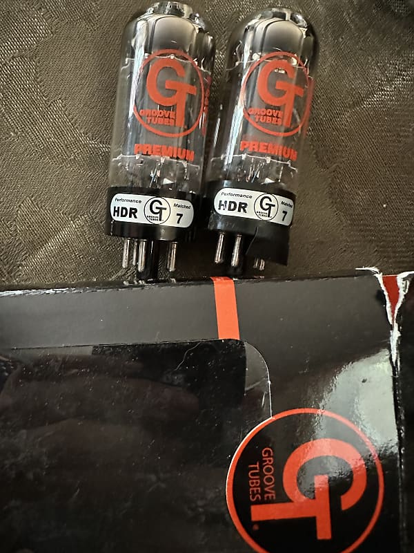 4x Groove Tubes 6V6-S Premium HDR 7 Qty.4 MATCHED | Reverb
