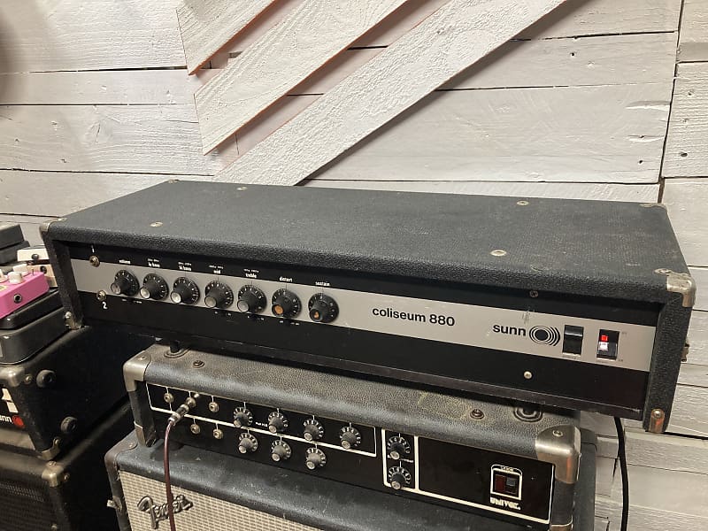 Sunn coliseum 880 1970s - silver | Reverb