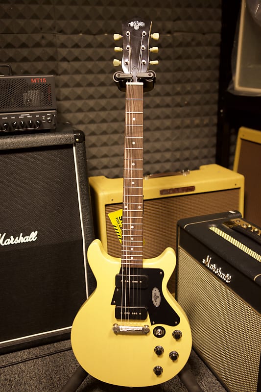 Maybach Lester Jr Double Cut Special 2022 TV Yellow | Reverb