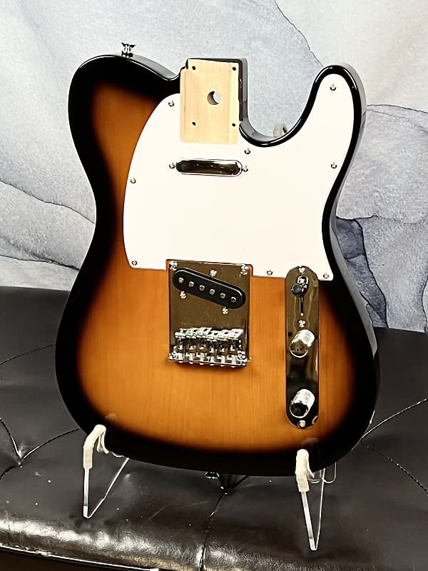 Squier Loaded Telecaster Body Sunburst Finish | Reverb