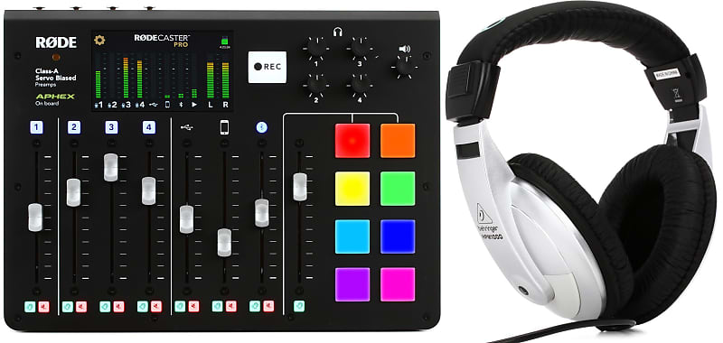 Rode RODECaster Pro Podcast Production Studio Bundle with | Reverb