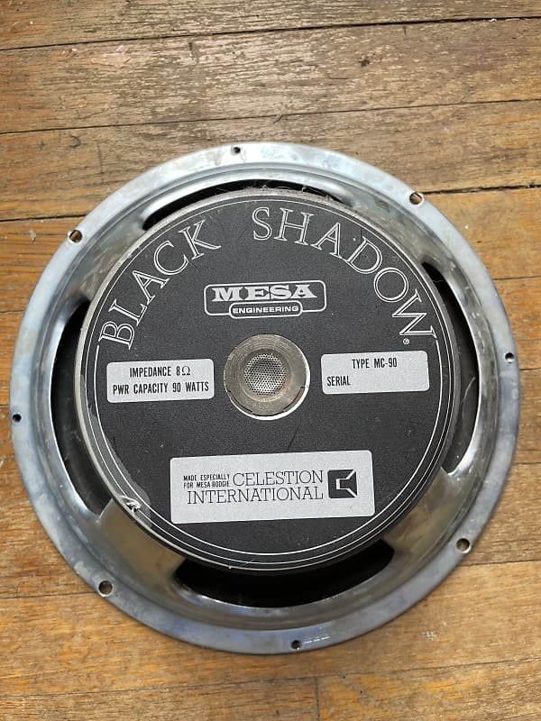 Mesa Celestion Black Shadow MC90 Late 90s | Reverb