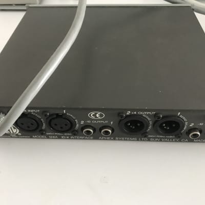 SALE! APHEX Aphex 124A Dual Interface Amplifier / | Reverb